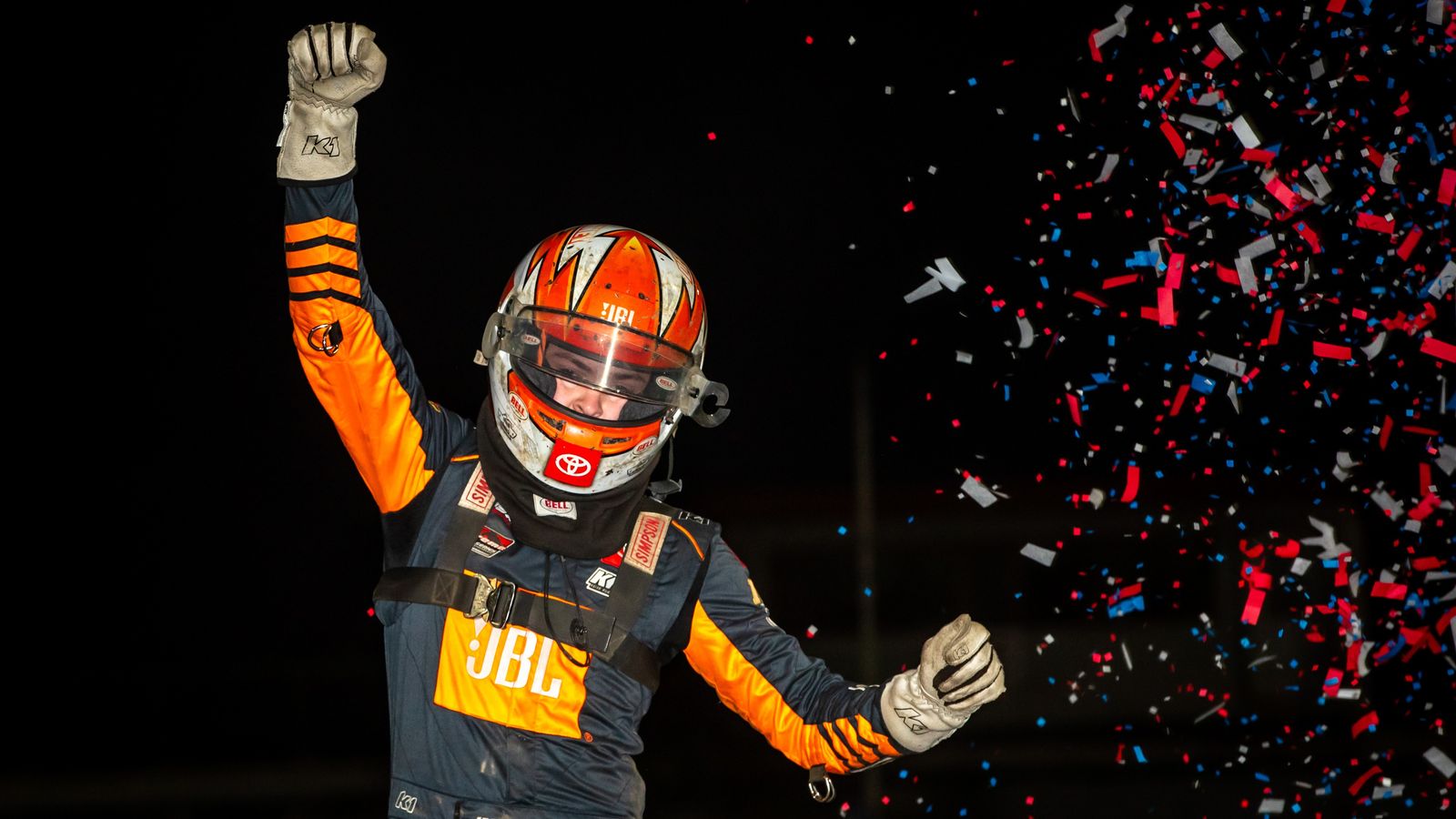 Denney Debuts with KKM, Runs Away with USAC Midget Opener at Kokomo