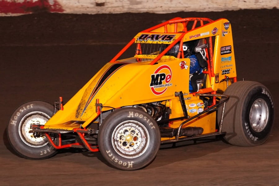 USAC CRA Sprint Cars Battle at Mohave Valley Feb 28