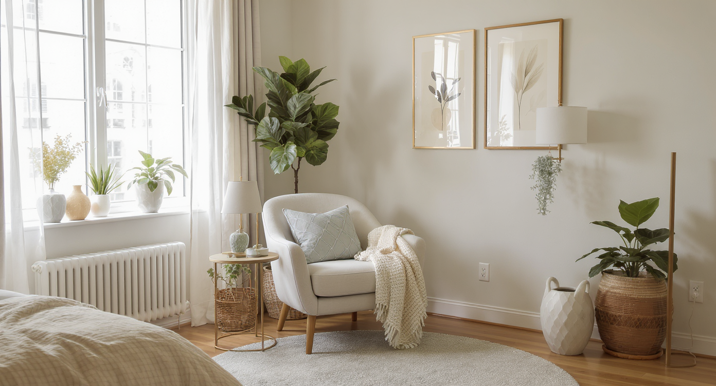 How to Decorate an Empty Bedroom Corner for Function and Style ...