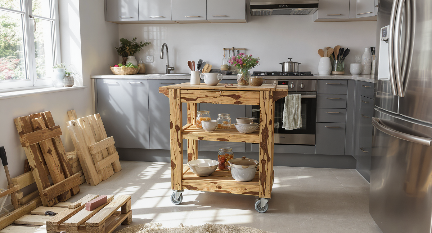 Making Sense of Pallet Wood Kitchen Furniture: Style, Storage, and ...