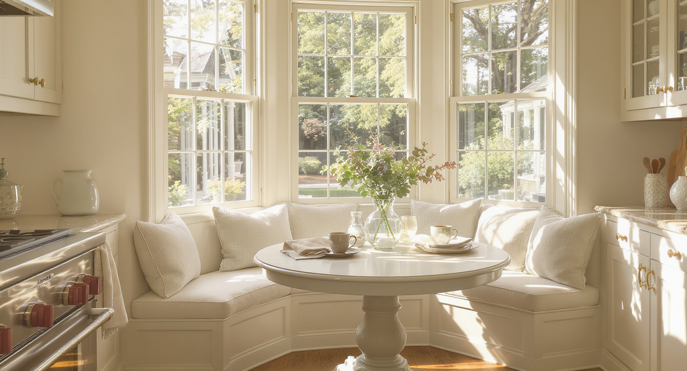 Making a Breakfast Nook Feel Both Timeless and Personal in a Historic ...