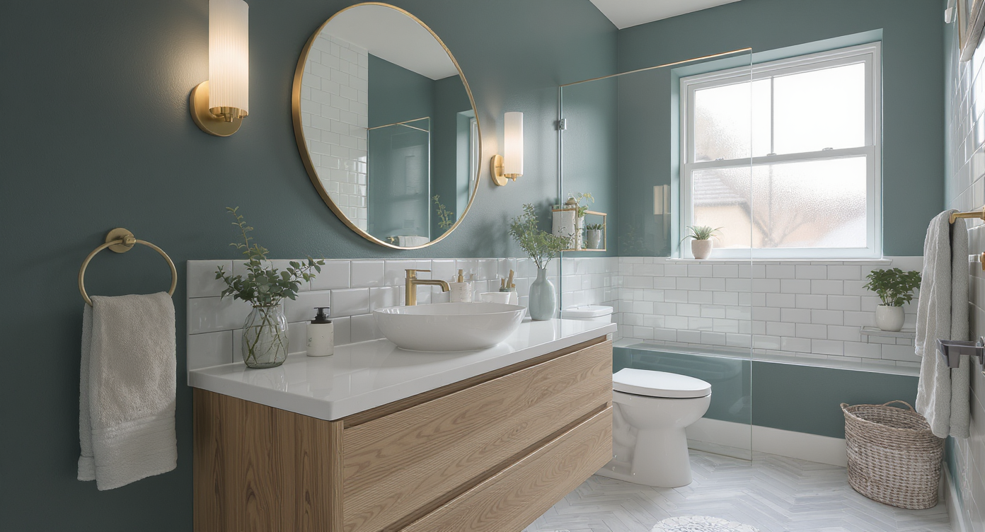 9 Smart Design Ideas from a Standout Small Guest Bathroom Renovation ...