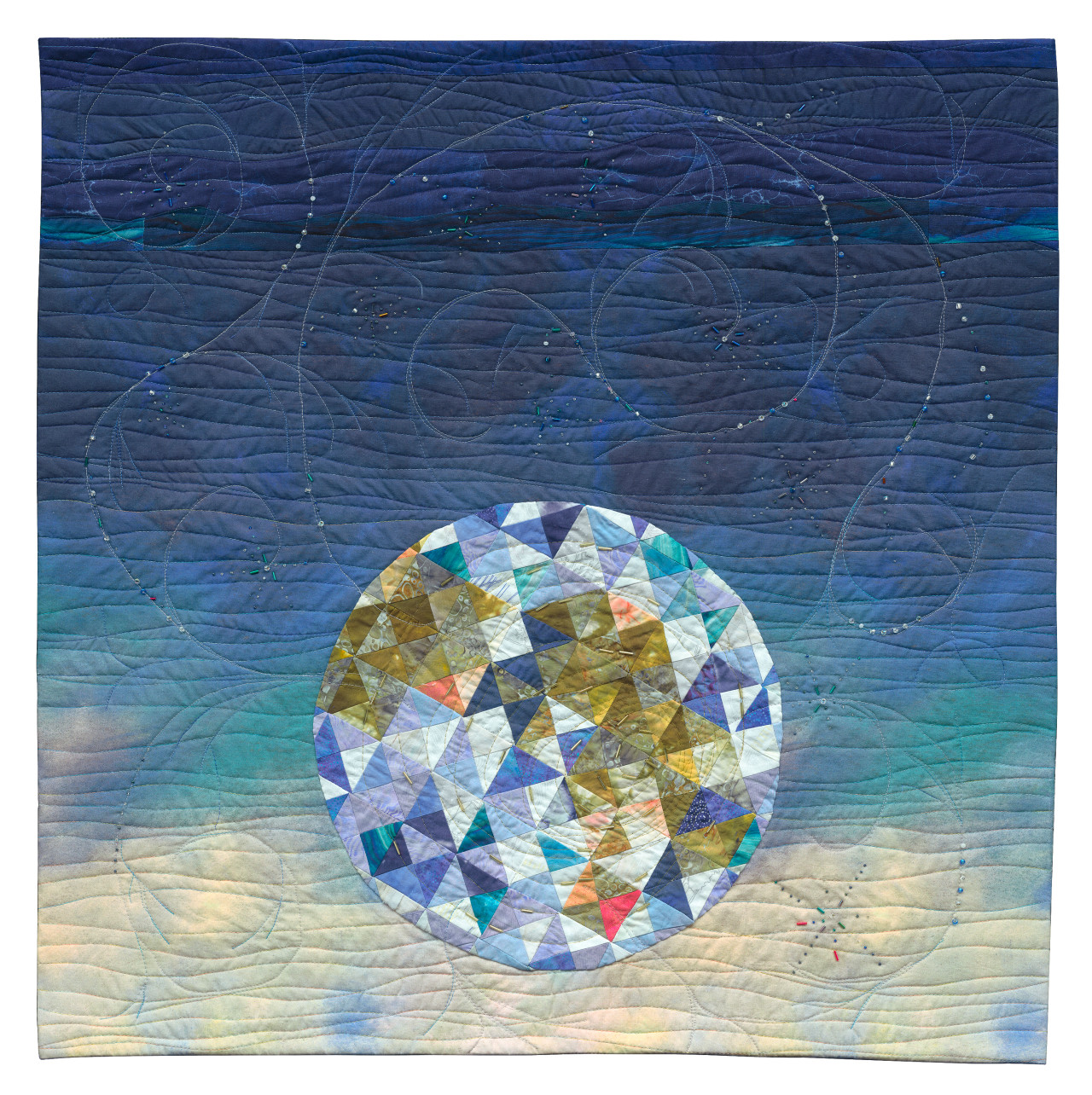 Art Quilts Take Shape Around ‘Circular Thinking’ at Guilford Art Center ...