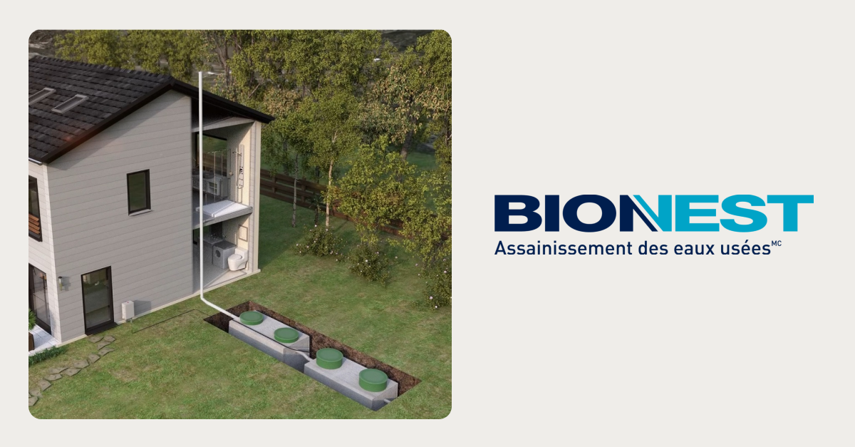 Bionest | Fosse septique résidentielle 100% québécoise