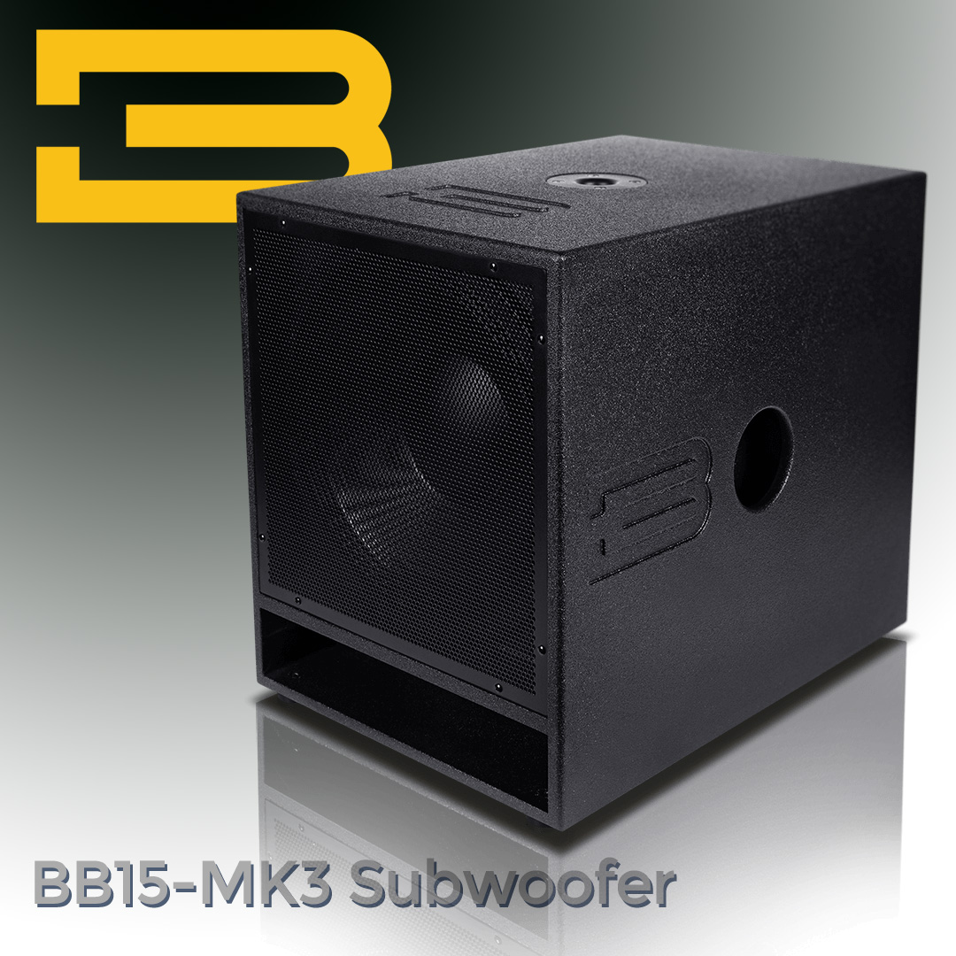 BB15-MK3 Single 15" Subwoofer