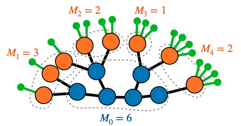 Growing unlabeled networks