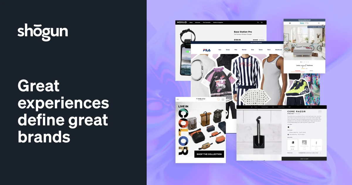About Shogun | Build and Optimize Ecommerce Experiences