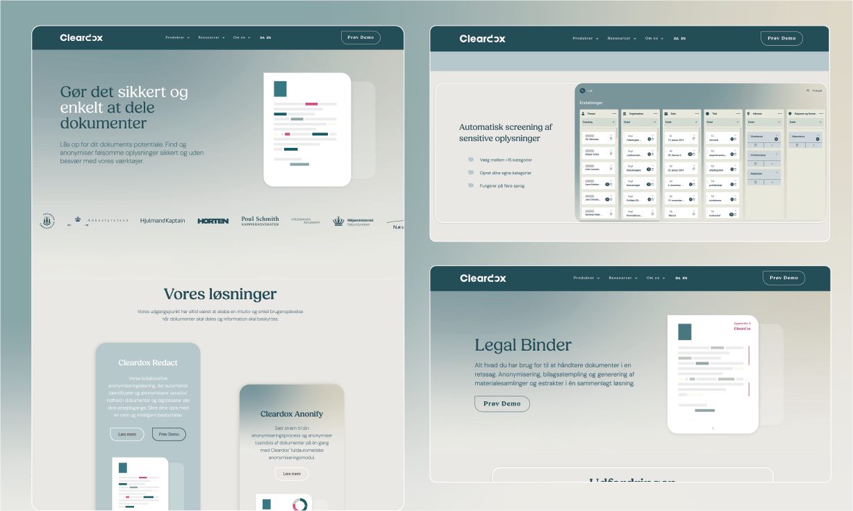 Cleardox fuldautomatiseret anonymisering