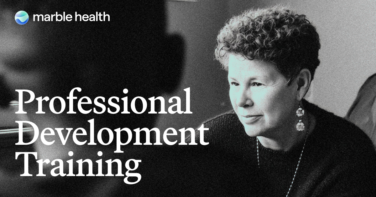 Marble Health | Professional Development Training