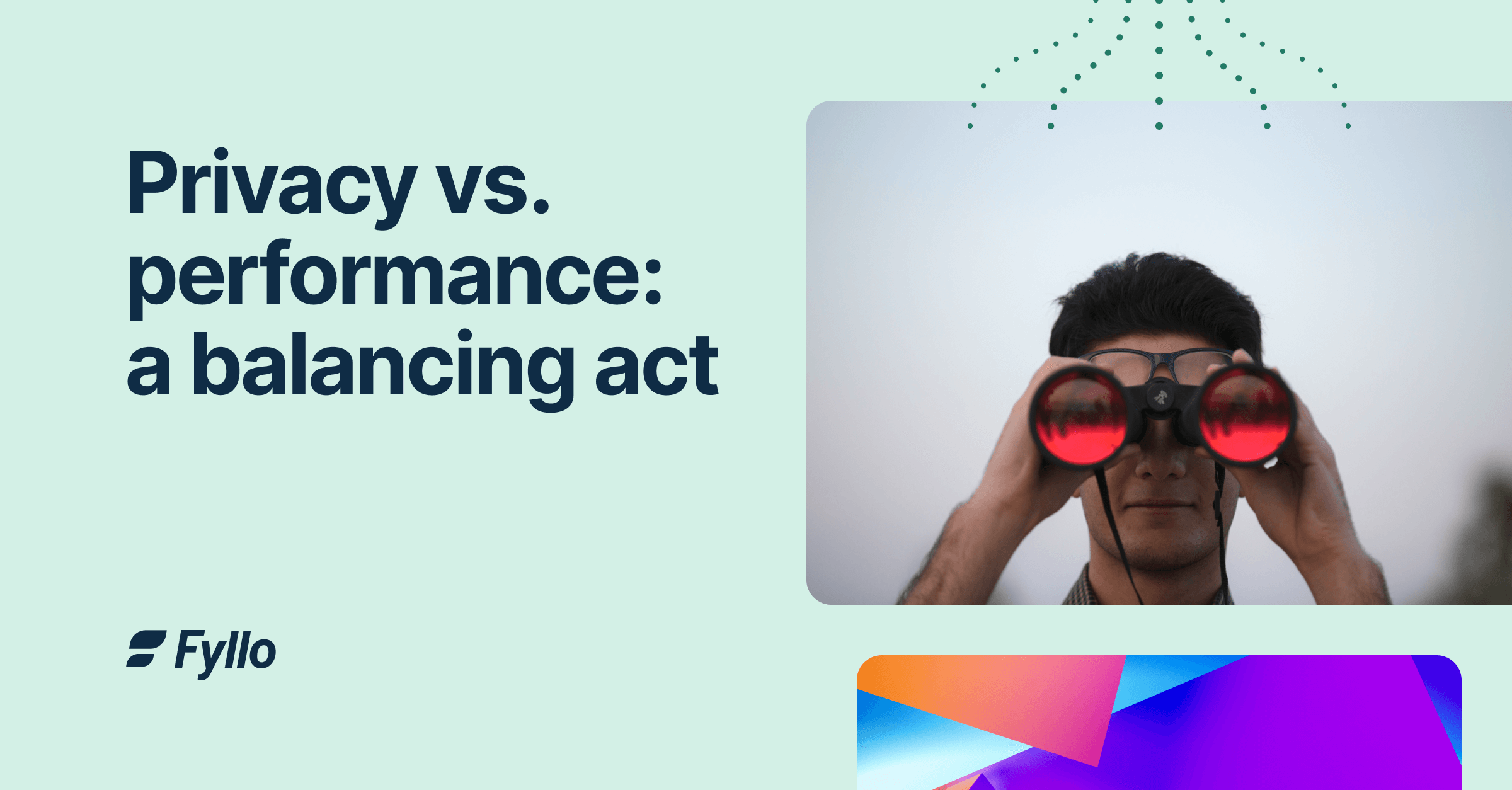 Performance in a privacy-first world