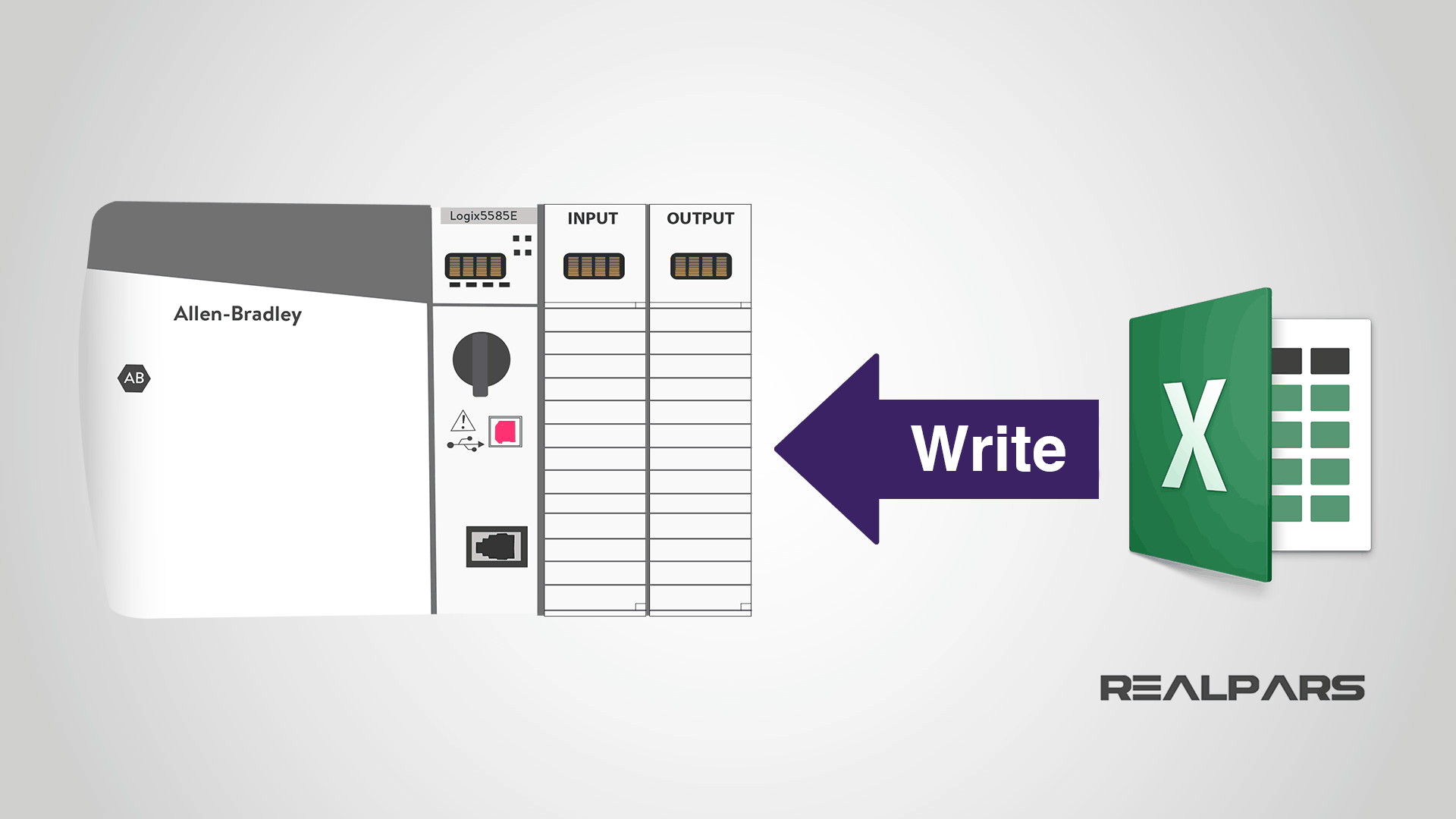 How to Configure Excel WRITE Communication to PLC (VBA) - RealPars