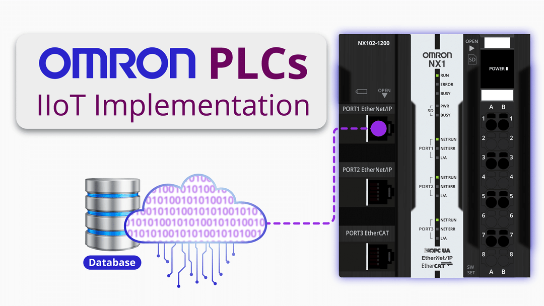 IIoT Implementation with Omron PLCs - RealPars