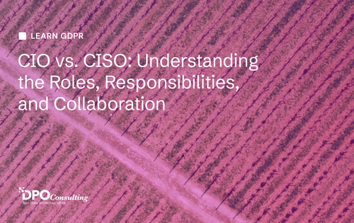 CIO vs. CISO: Roles, Responsibilities & Collaboration | DPO Consulting