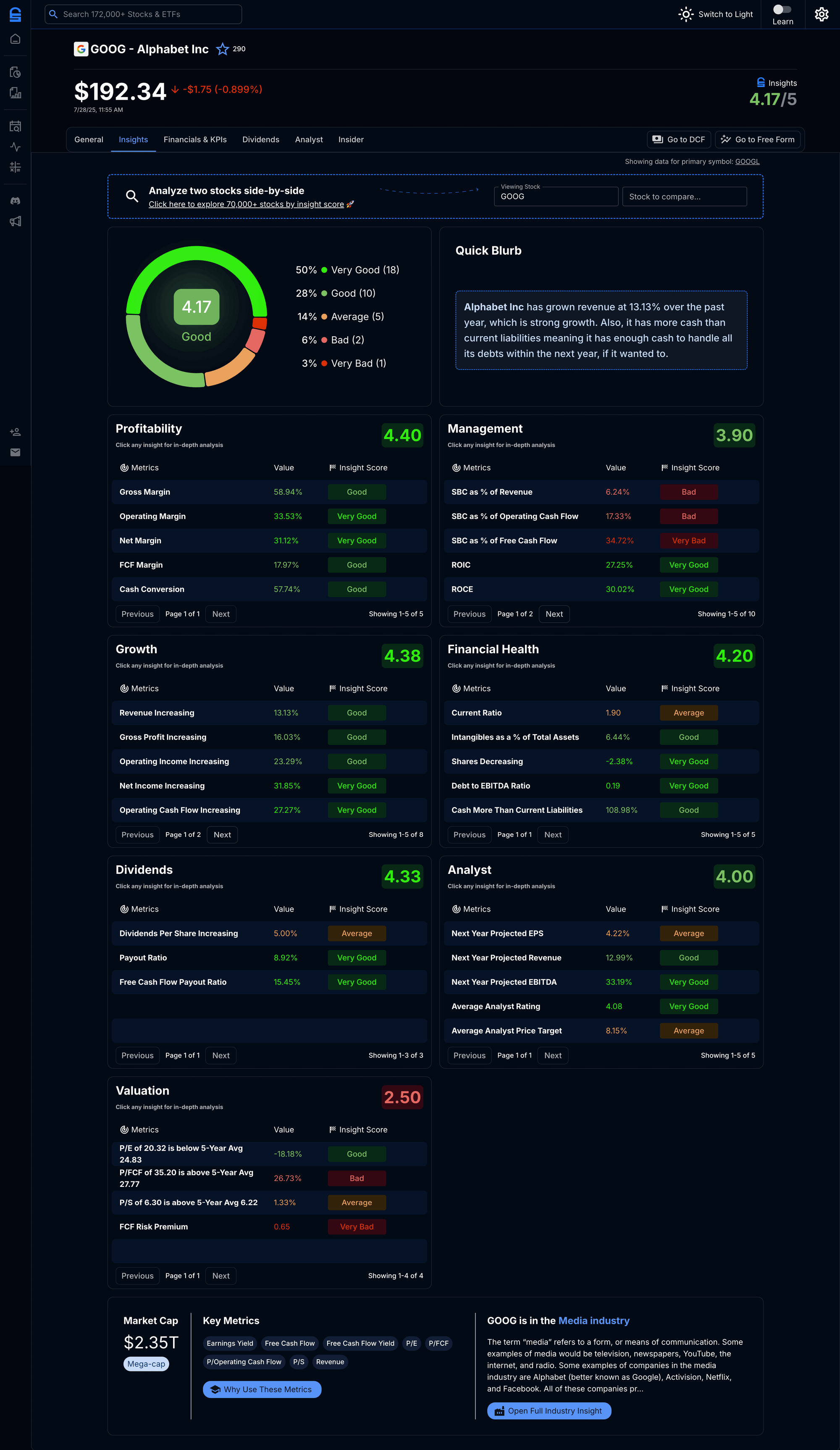 Stock Unlock | Hours of Stock Research Done in Seconds