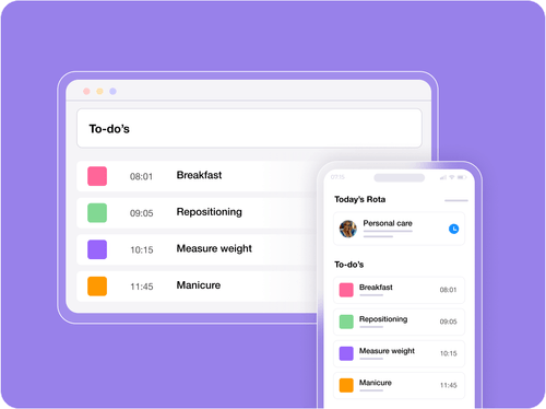Care Rostering Software | Rota Software for Care Homes | Log my Care