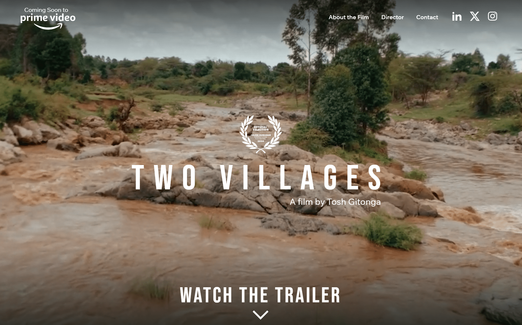 Two Villages A Film by Tosh Gitonga on the work of We Charity Kenya