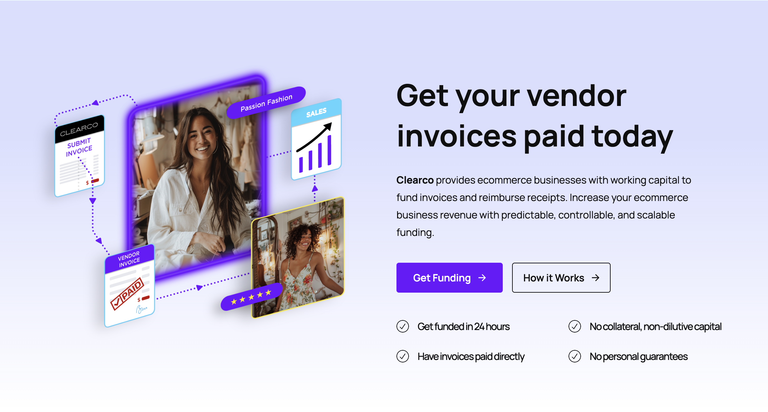 Clearco | Solutions: Ecommerce Funding For Merchants and Sellers