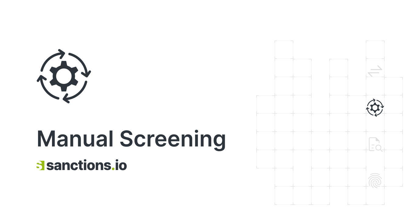 Manual Screening