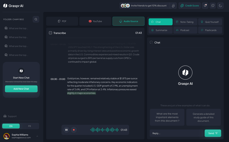 Graspr AI | Learn 10x Faster