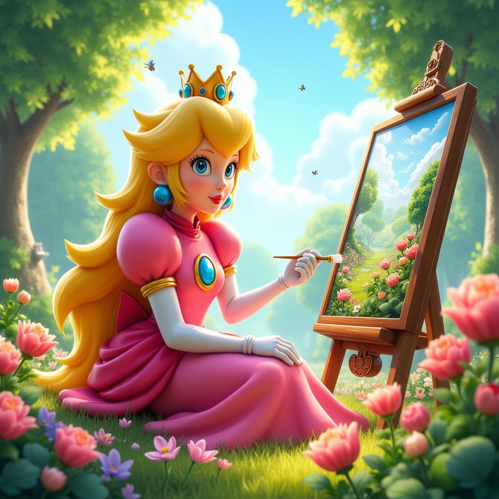 20+ Princess Peach Fan Art Ideas to Use in Your Own Art