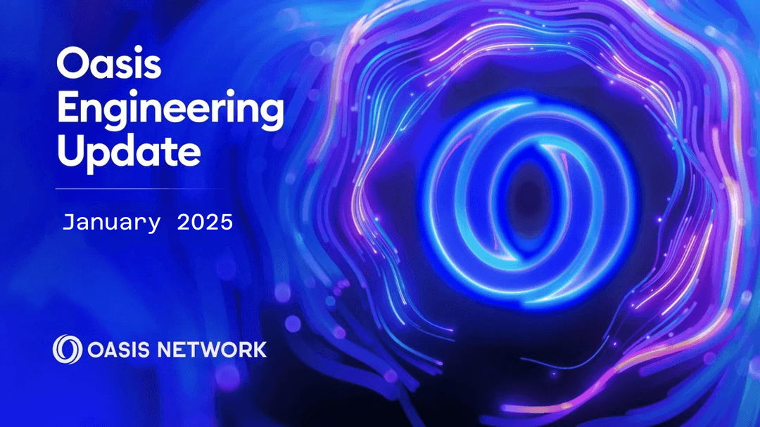 Oasis January 2025 Engineering Update