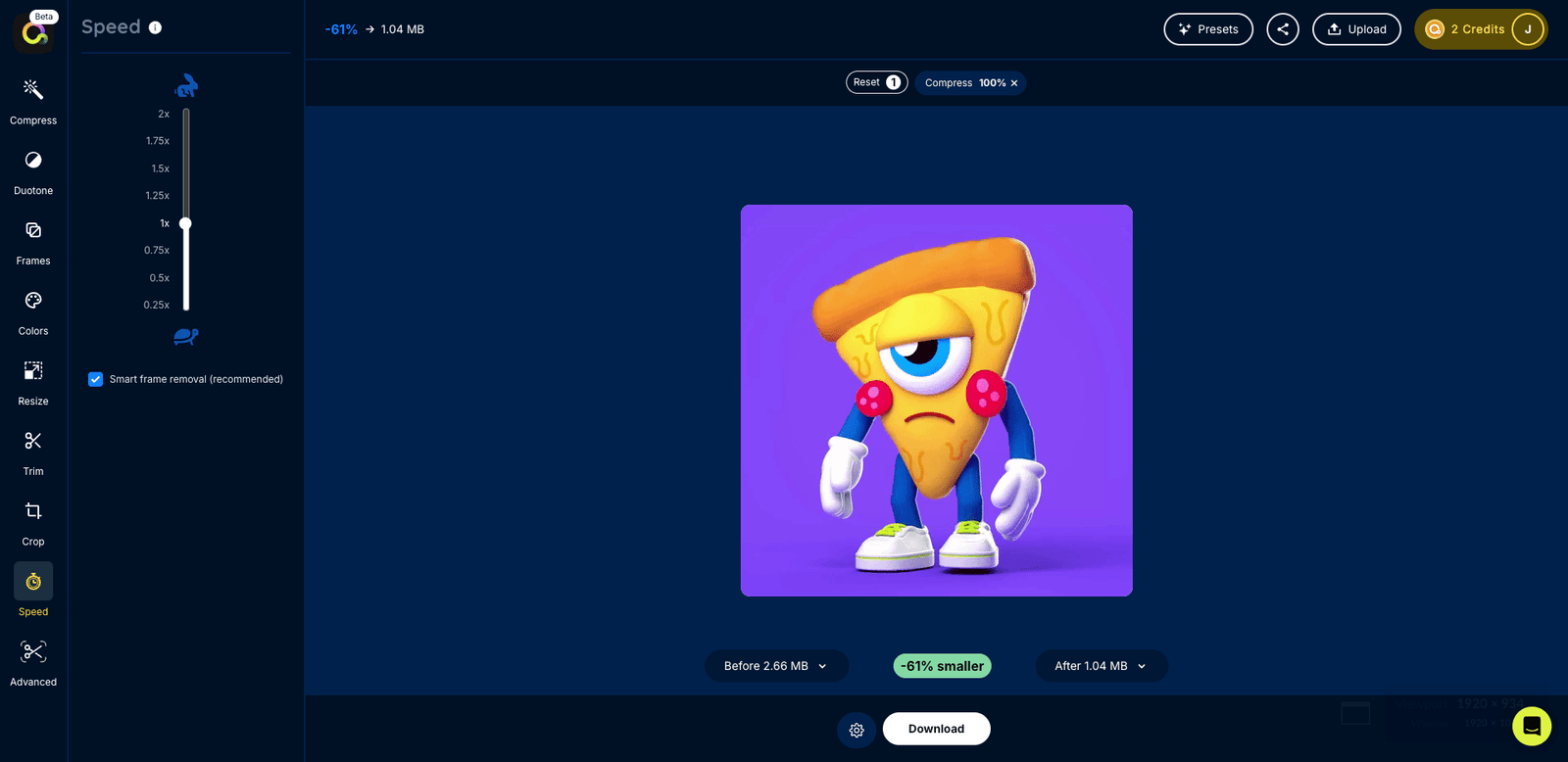 Change the Speed of GIF | Animately