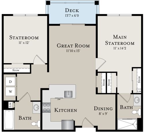 Enclave at Harbor Heights - Floorplans
