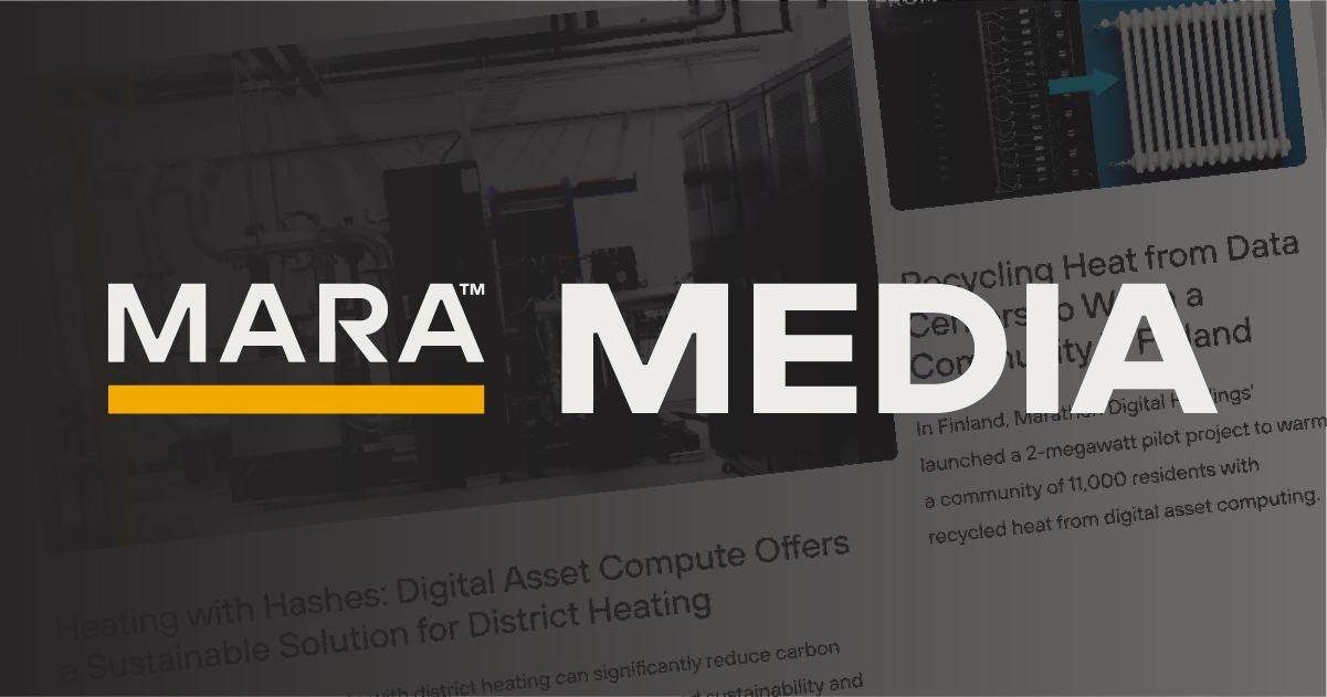 MARA Media | Digital Infrastructure Insights