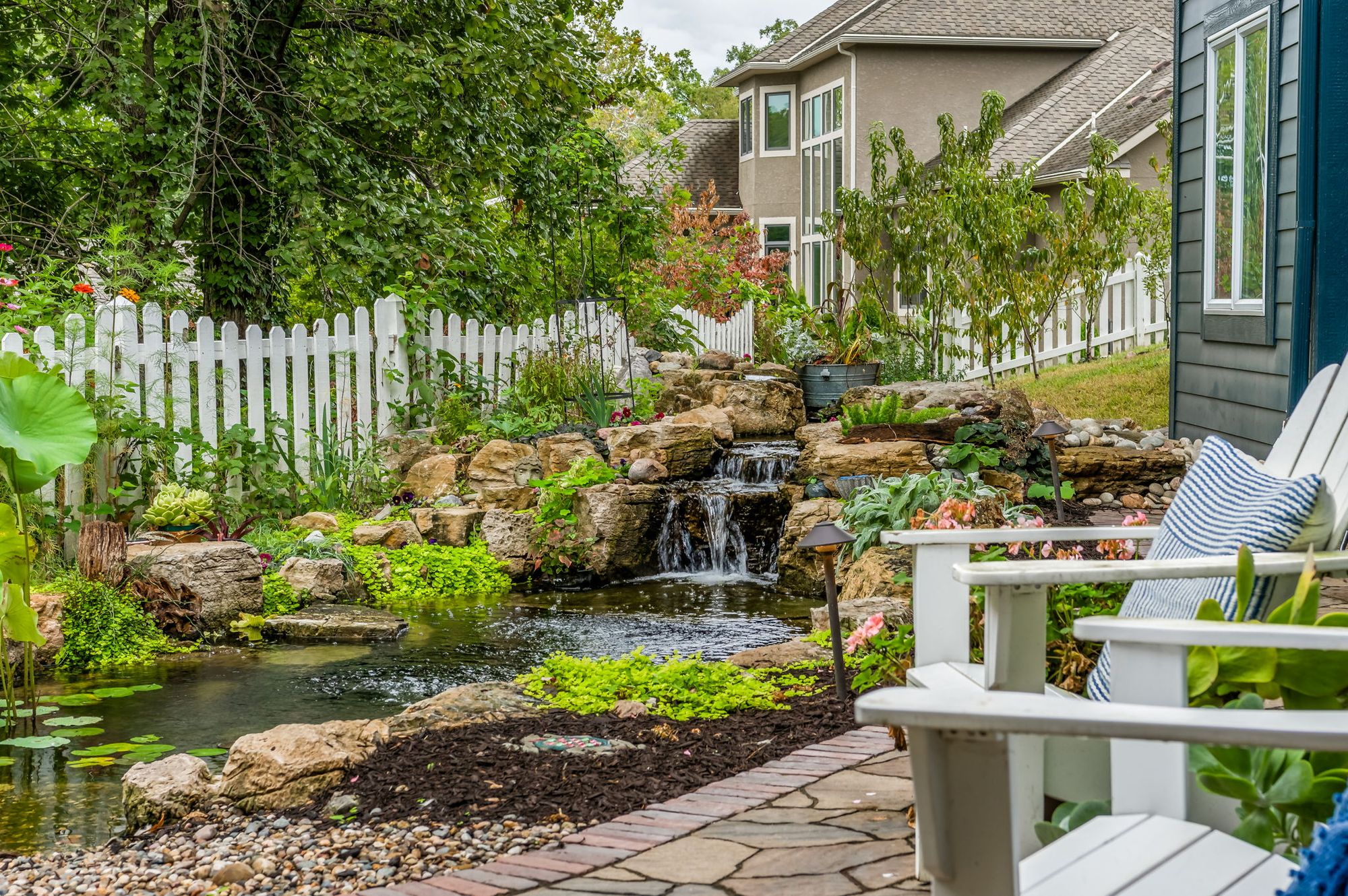 Custom Ponds, Waterfalls & Fountains in Kansas City | Good Earth Water ...