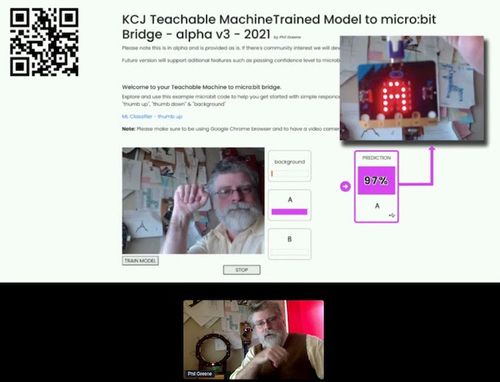 Phil Greene blows minds at Micro:bit Live