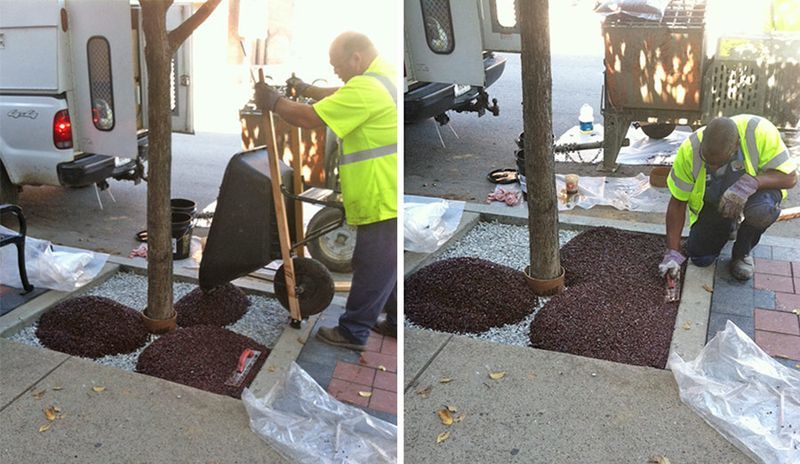 Enviropaving - Rubber paving with 100% recycled tire ...