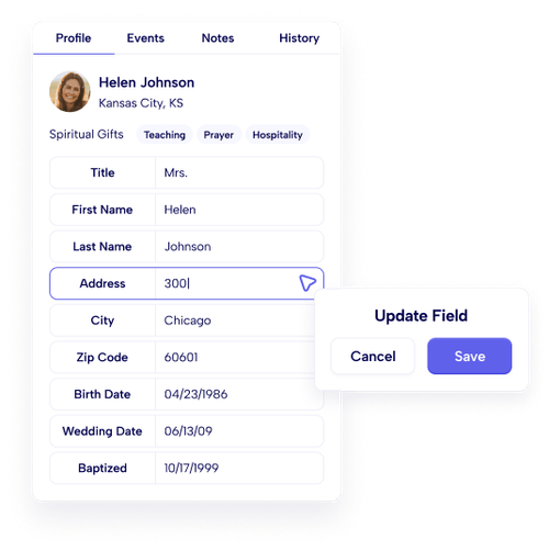 Servant Keeper | Team | Administration