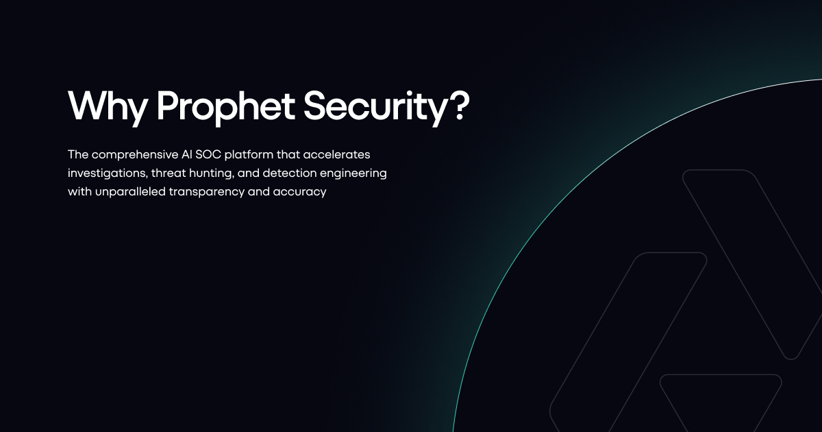 Why Prophet Security?