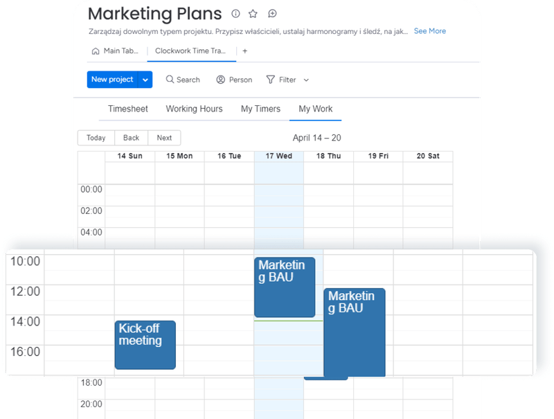 Clockwork for Monday.com | Unlock Insights | HeroCoders