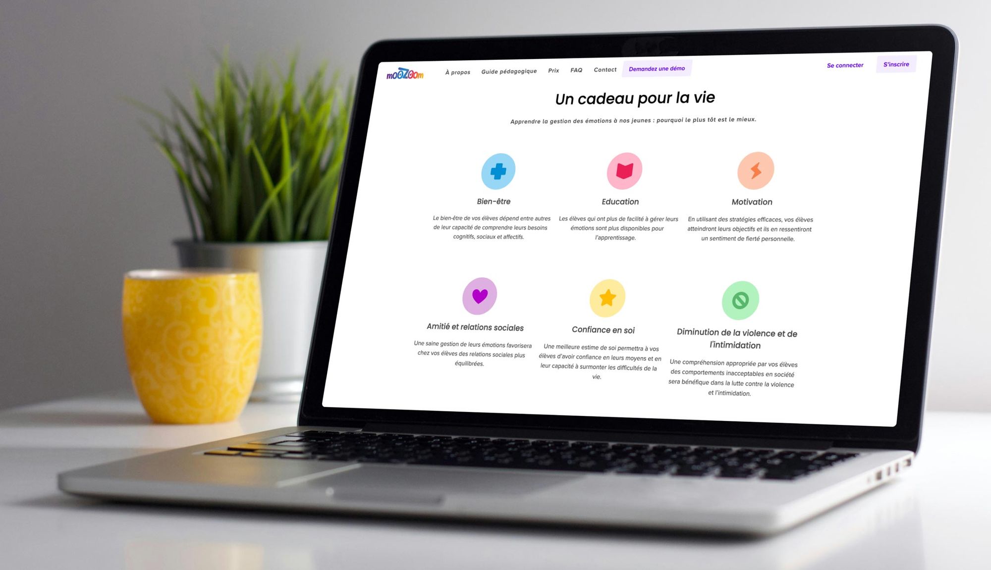 Moozoom | An application to empower kids