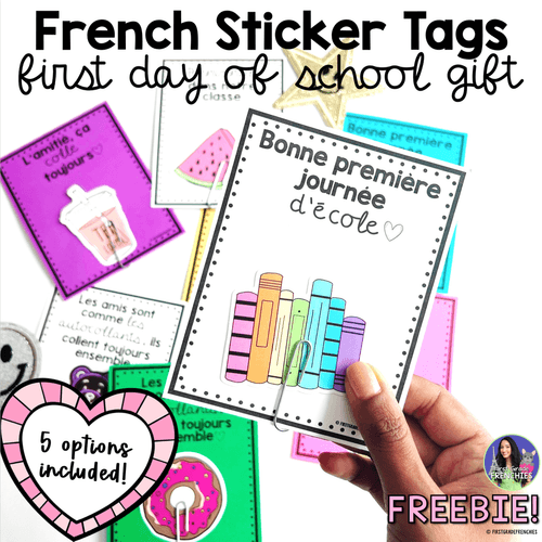 Teaching French with vocabulary themes