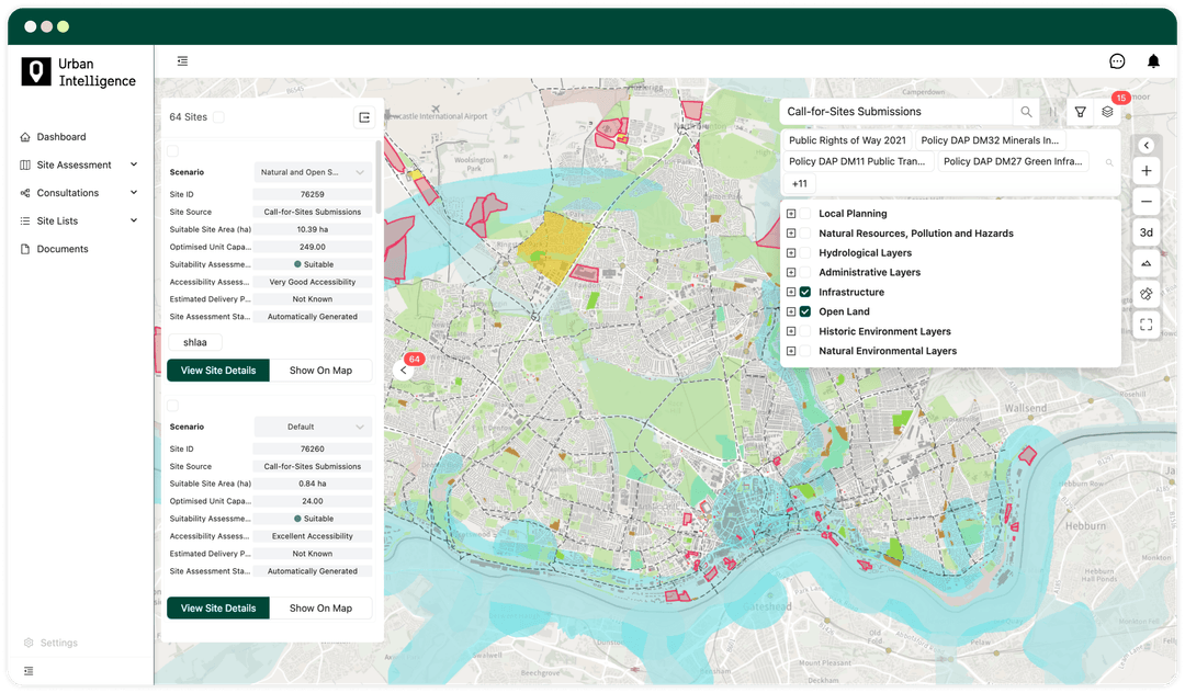 Urban intelligence - Empowering planners to shape sustainable places
