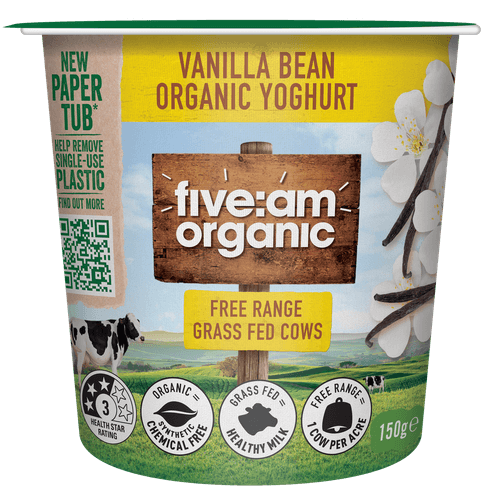 Our Products – five:am Organic Yoghurt