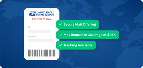 What is Registered Mail, Its Cost, Insurance and Benefits | Easyship