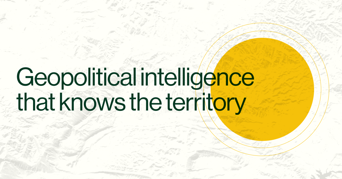 EAP | Geopolitical Intelligence and Counsel