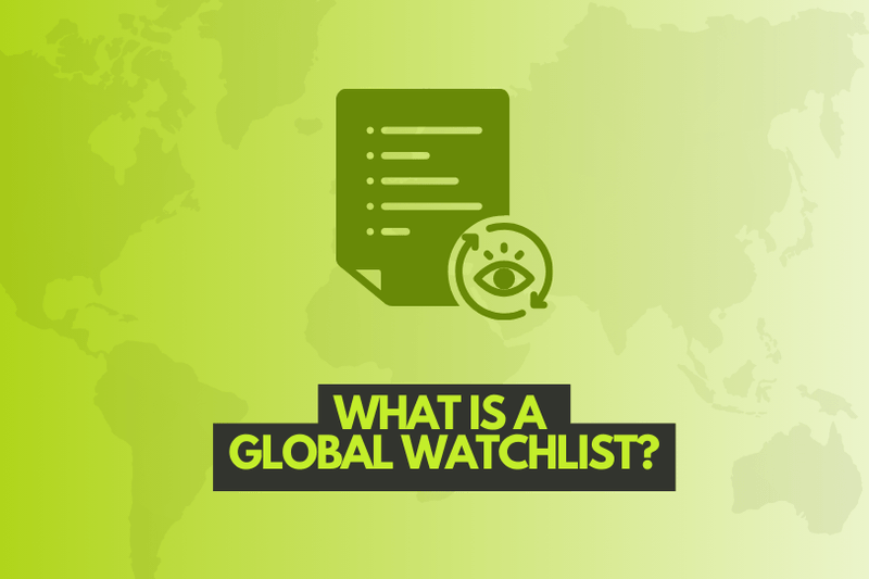 What Is a Global Watchlist? | sanctions.io