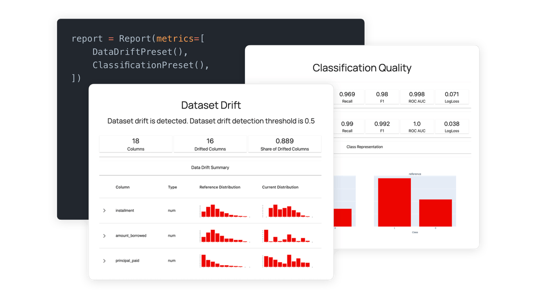 Evidently AI - AI Observability and ML Monitoring Platform