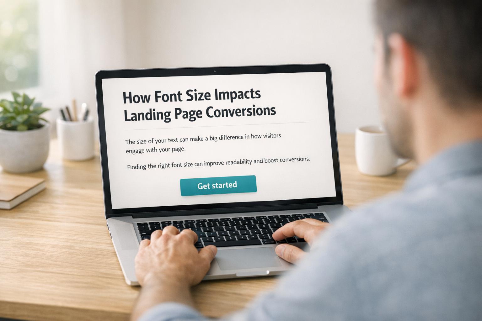 How Font Size Impacts Landing Page Conversions