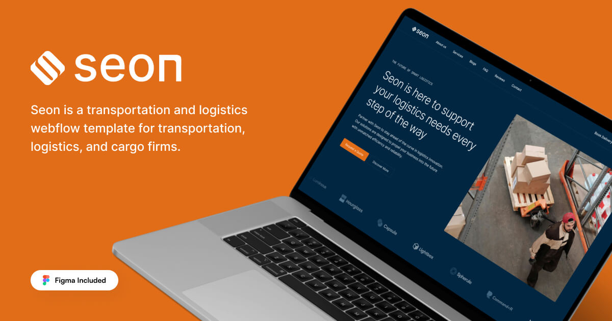 Contact - Seon Webflow HTML website template