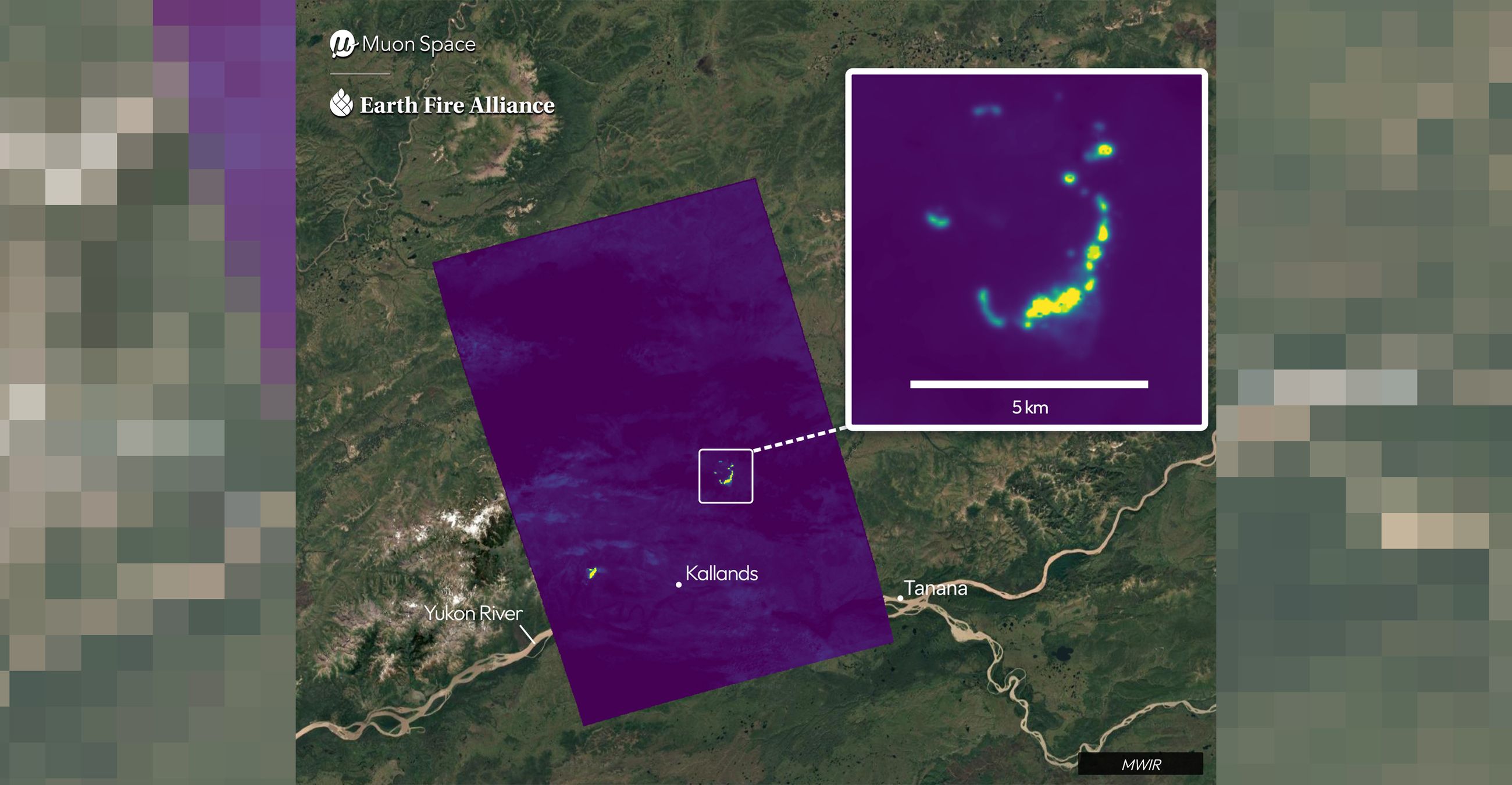 FireSat First Wildfire Images