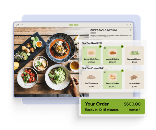 Enterprise Restaurant Catering Solution