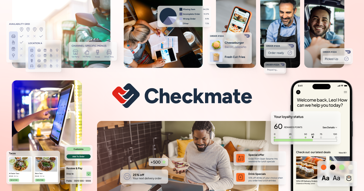 Checkmate | Powerful ordering solutions for busy restaurants