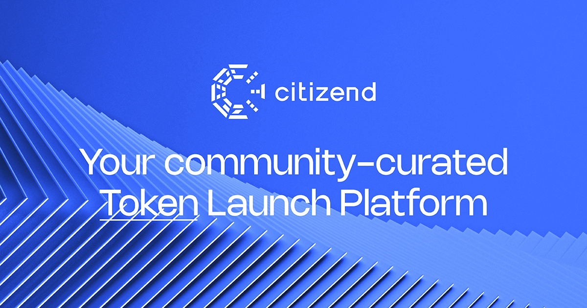 Launch in citizend | citizend: Token Launch Platform