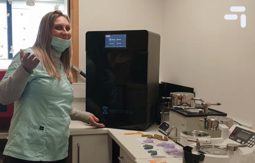 Imprimante 3D dentaire Sentry 220 | Fabriquée en France | 3DTOTEM