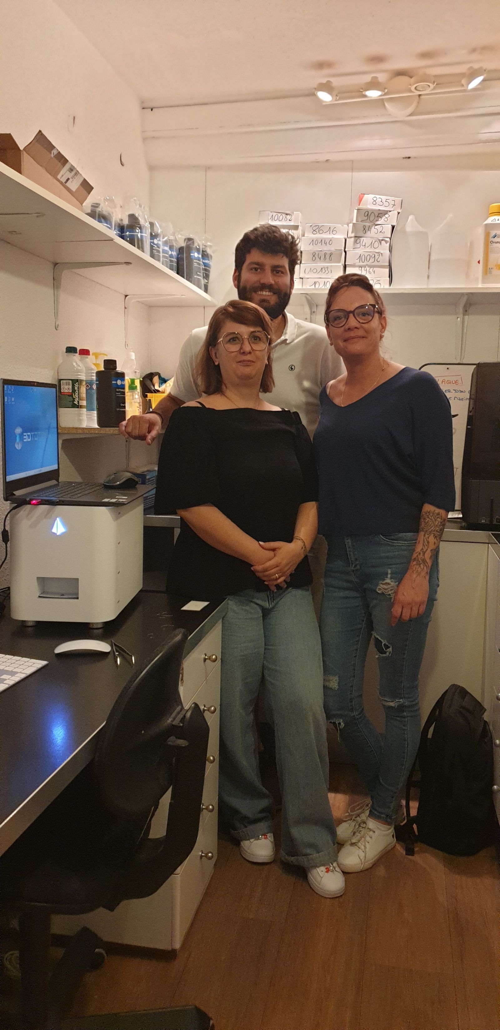 Imprimante 3D dentaire Sentry 220 | Fabriquée en France | 3DTOTEM